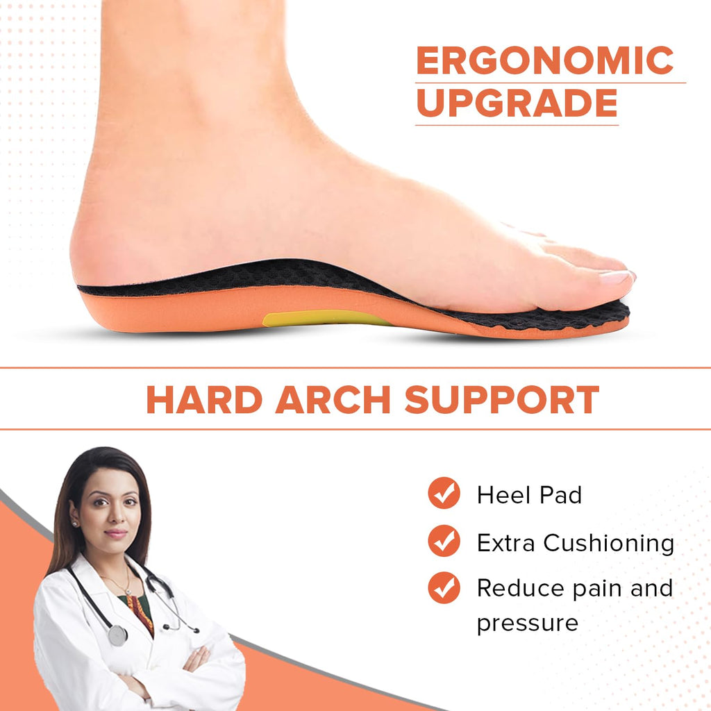 Dr Foot Pain Relief Insoles - Walk Better with Micro Shock Absorption ...