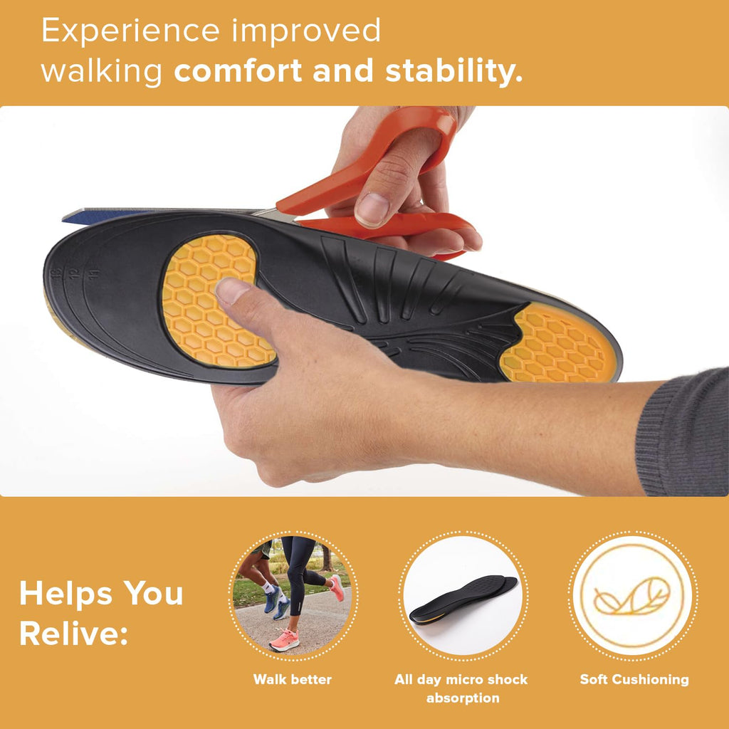 Dr Foot Simulating Step Insoles | Enhance Comfort and Natural Foot ...