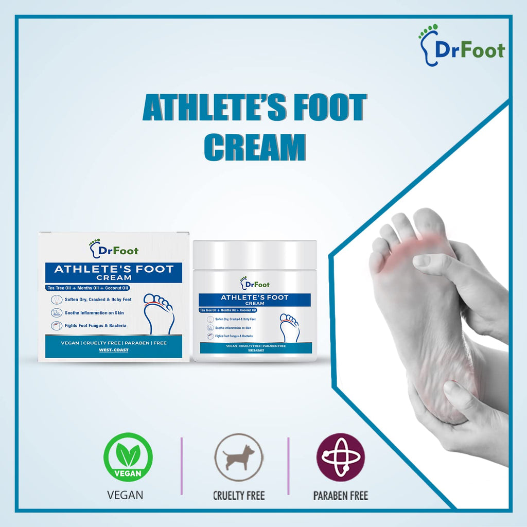 Buy Athlete’s Foot Cream: Moisturizing Solution | 100g – Drfootin